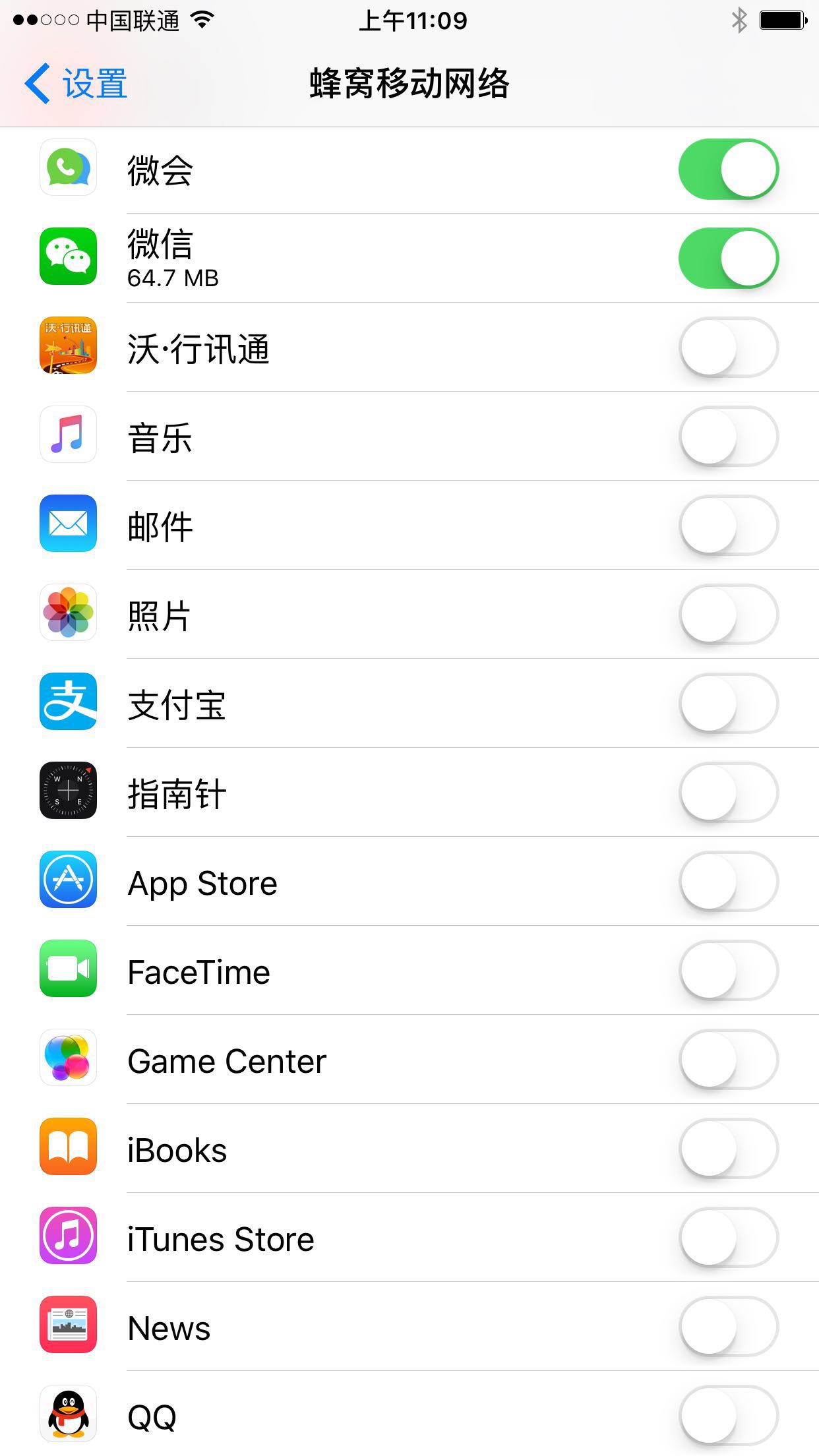 iPhone6p升级iOS9后蜂窝移动数据打不开 - Apple 社区